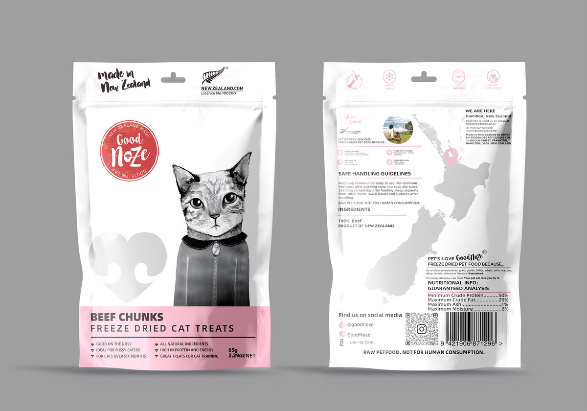 Beef Chunks 65g – GoodNoze