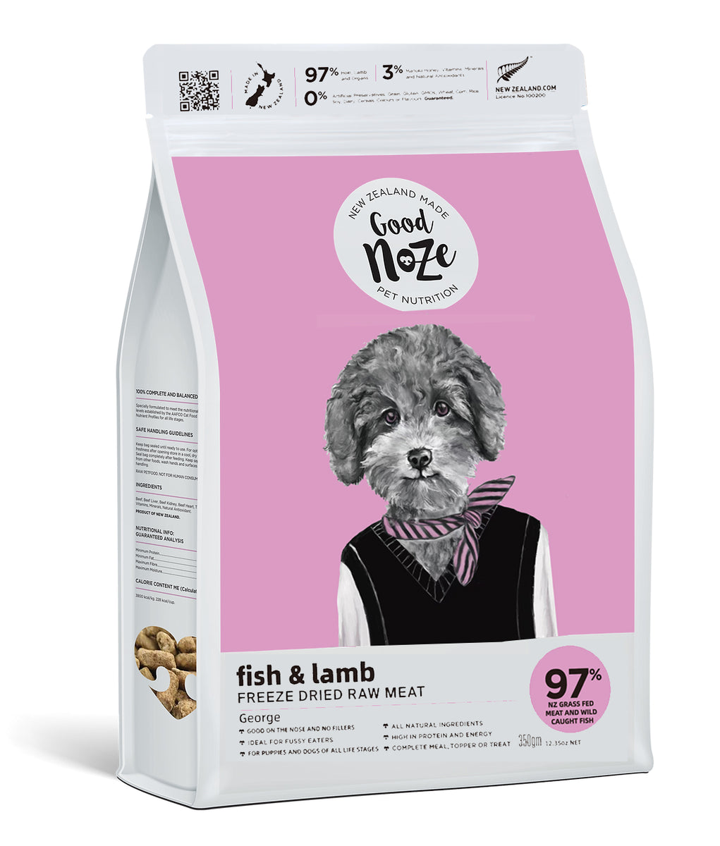 George Fish & Lamb 60g & 350g – GoodNoze